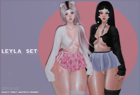 Second Life Marketplace - Bipolar - Leyla Skirt - Fatpack